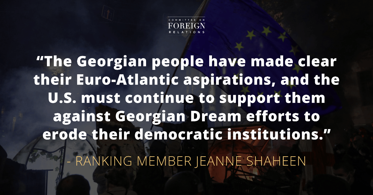 [2025-03-10] Ranking Member Shaheen, Chairman Risch Introduce Bill to...