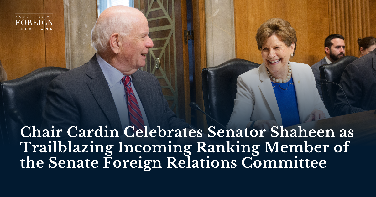 [2024-12-18] Chair Cardin Celebrates Senator Shaheen as Trailblazing...